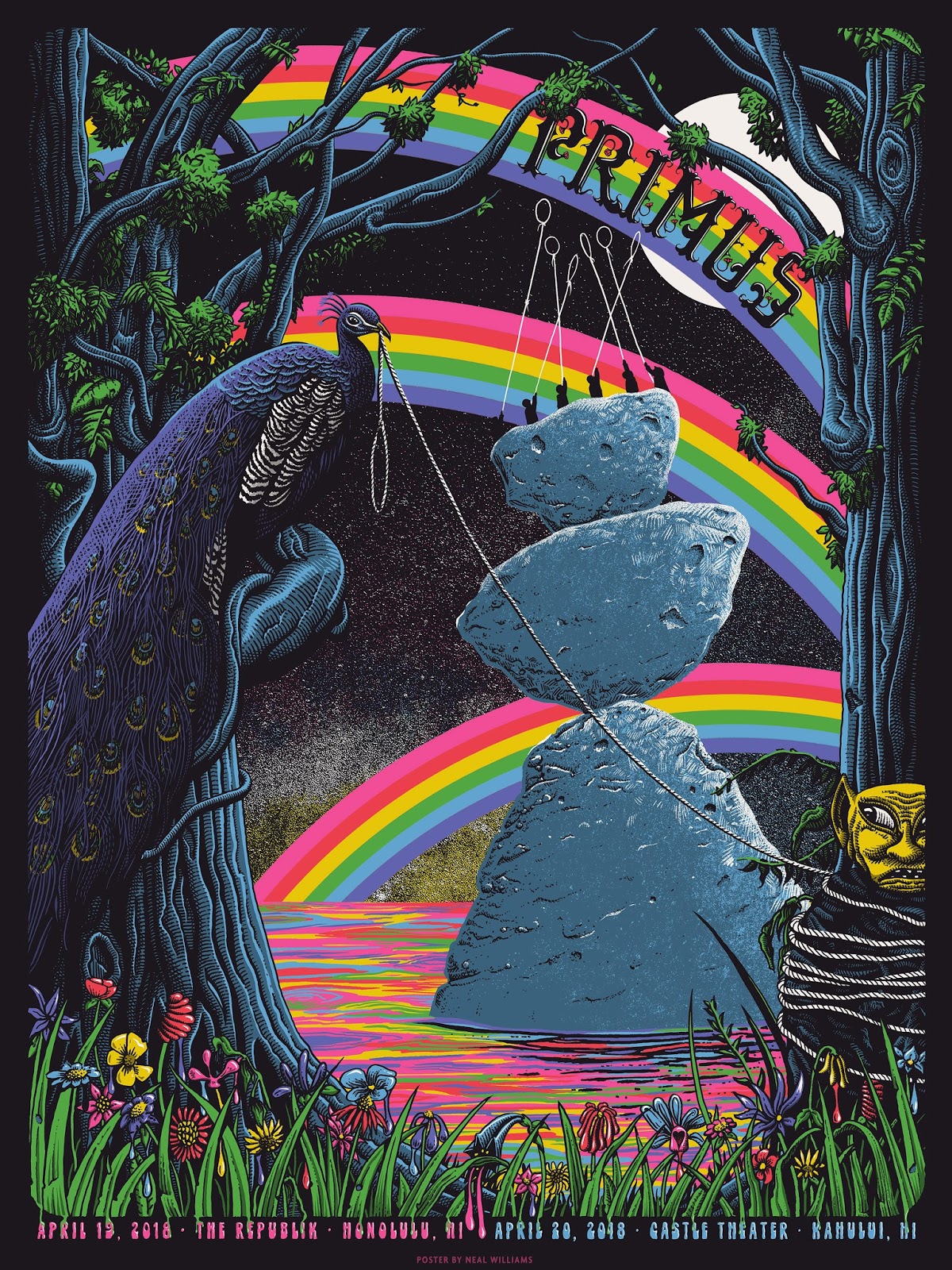 INSIDE THE ROCK POSTER FRAME BLOG: Neal Williams Primus & Brandi ...