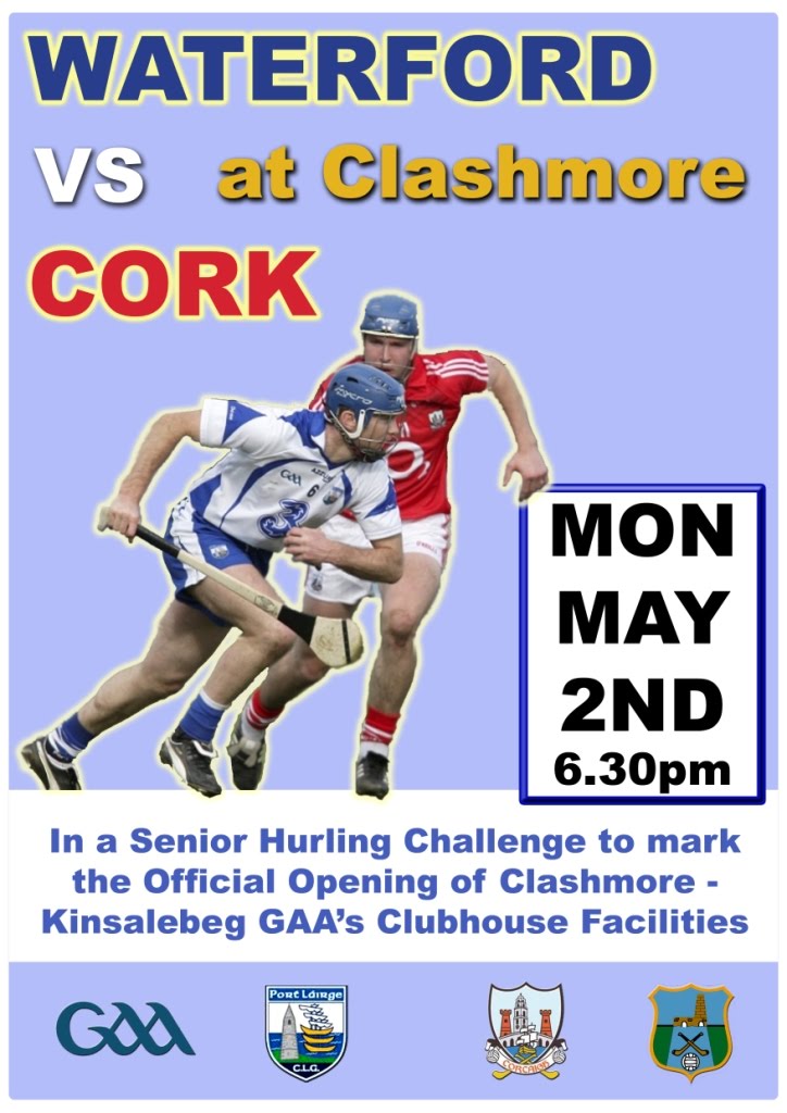 Tomás McCarthy - Blue and White GAA: Waterford 3-17 Cork 1-15 ...