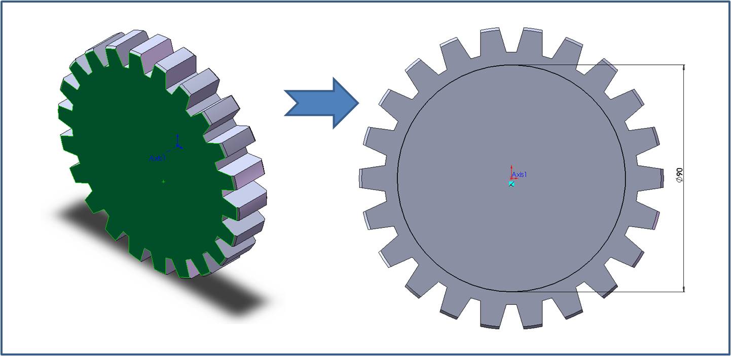 Fathul I'lmi: Membuat roda gigi lurus dengan SolidWorks