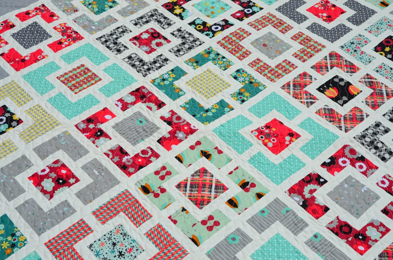 Hyacinth Quilt Designs: Garden Lattice in Nordika