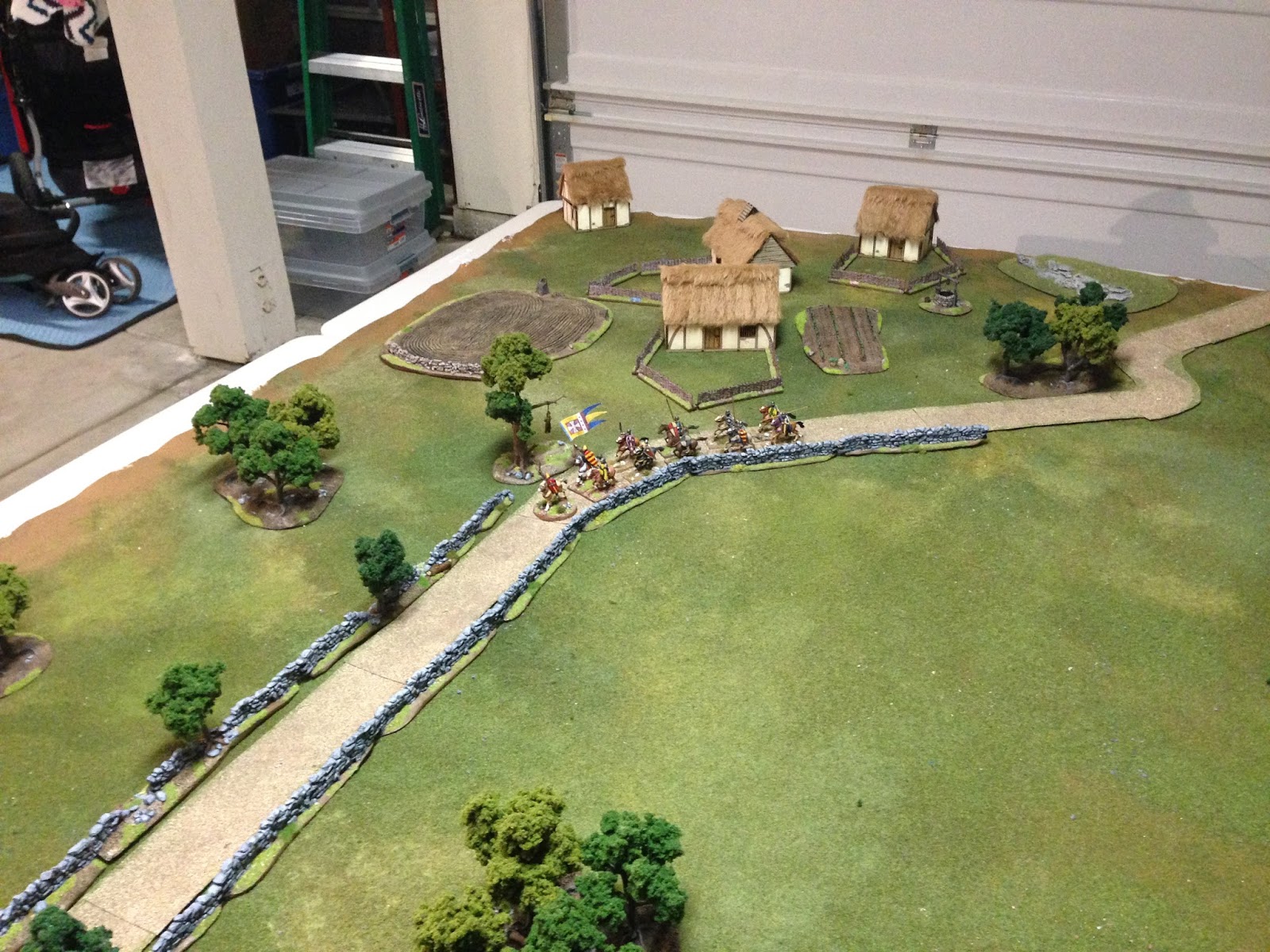 A Terrible Loss of Lead and Wealth : DIY wargame mat