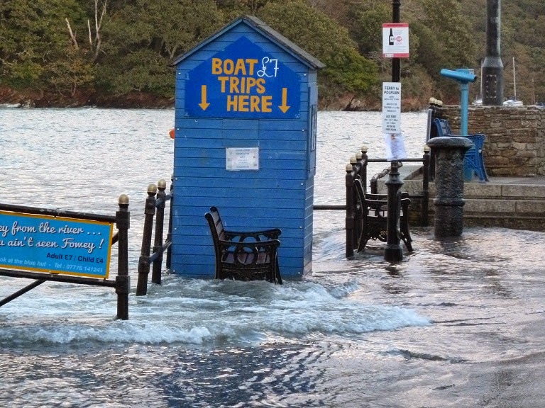 Bursledon Blog: Fowey Floods