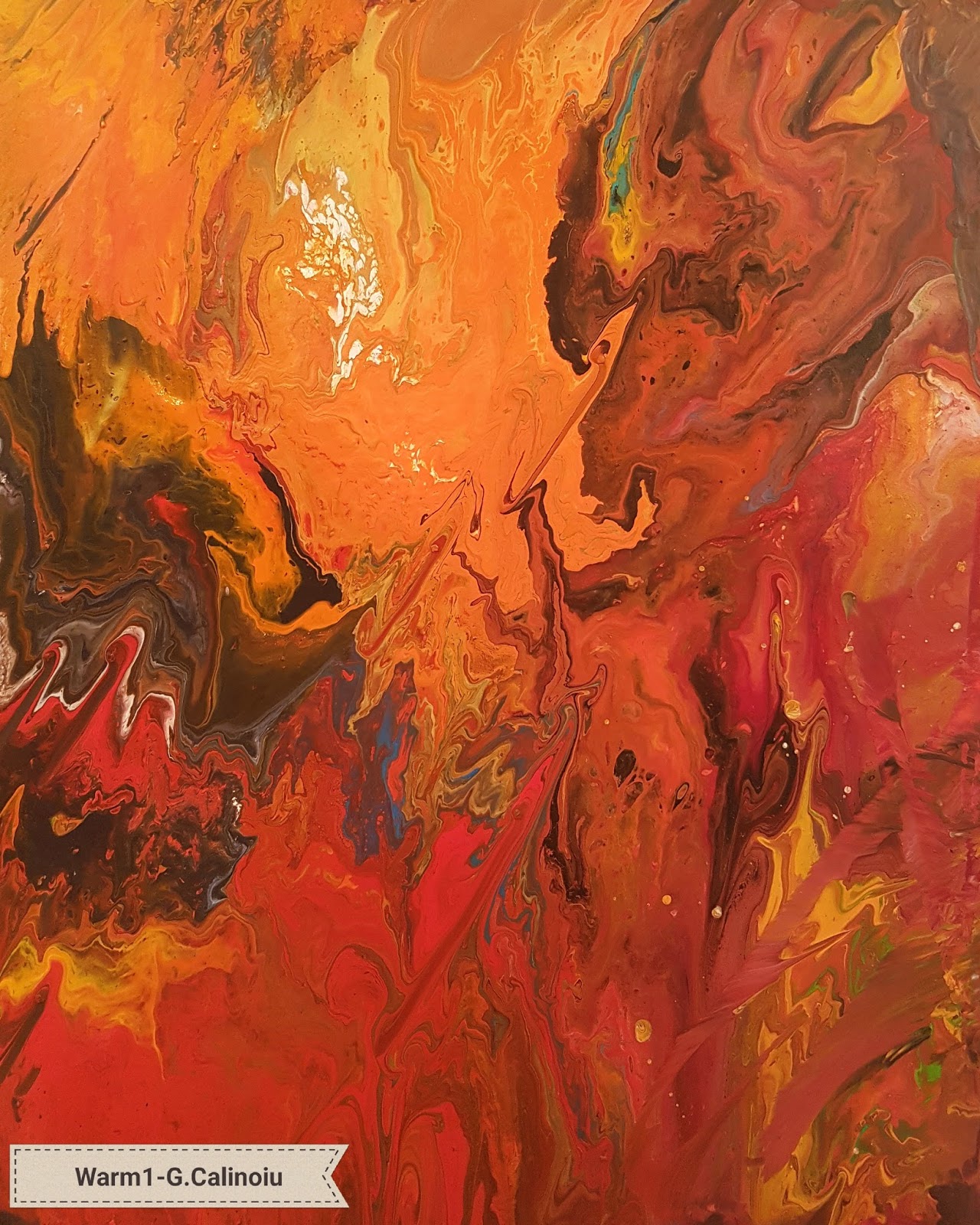 PICTURI CU PEISAJE: Picturi abstracte "Art Space"