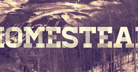 for free font: Homestead Font