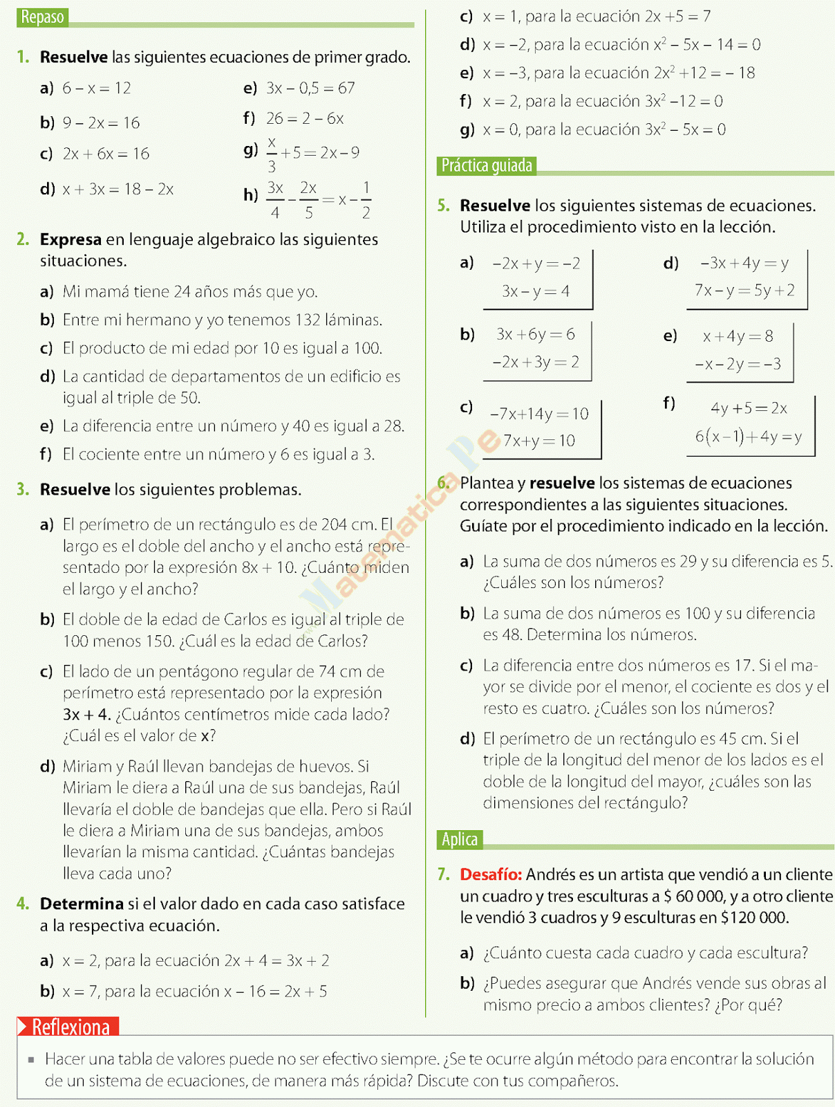 Sistema De Ecuaciones De Secundaria Ejercicios Resuel - vrogue.co Sistema De Ecuaciones De Secundaria Ejercicios Resuel - vrogue.co