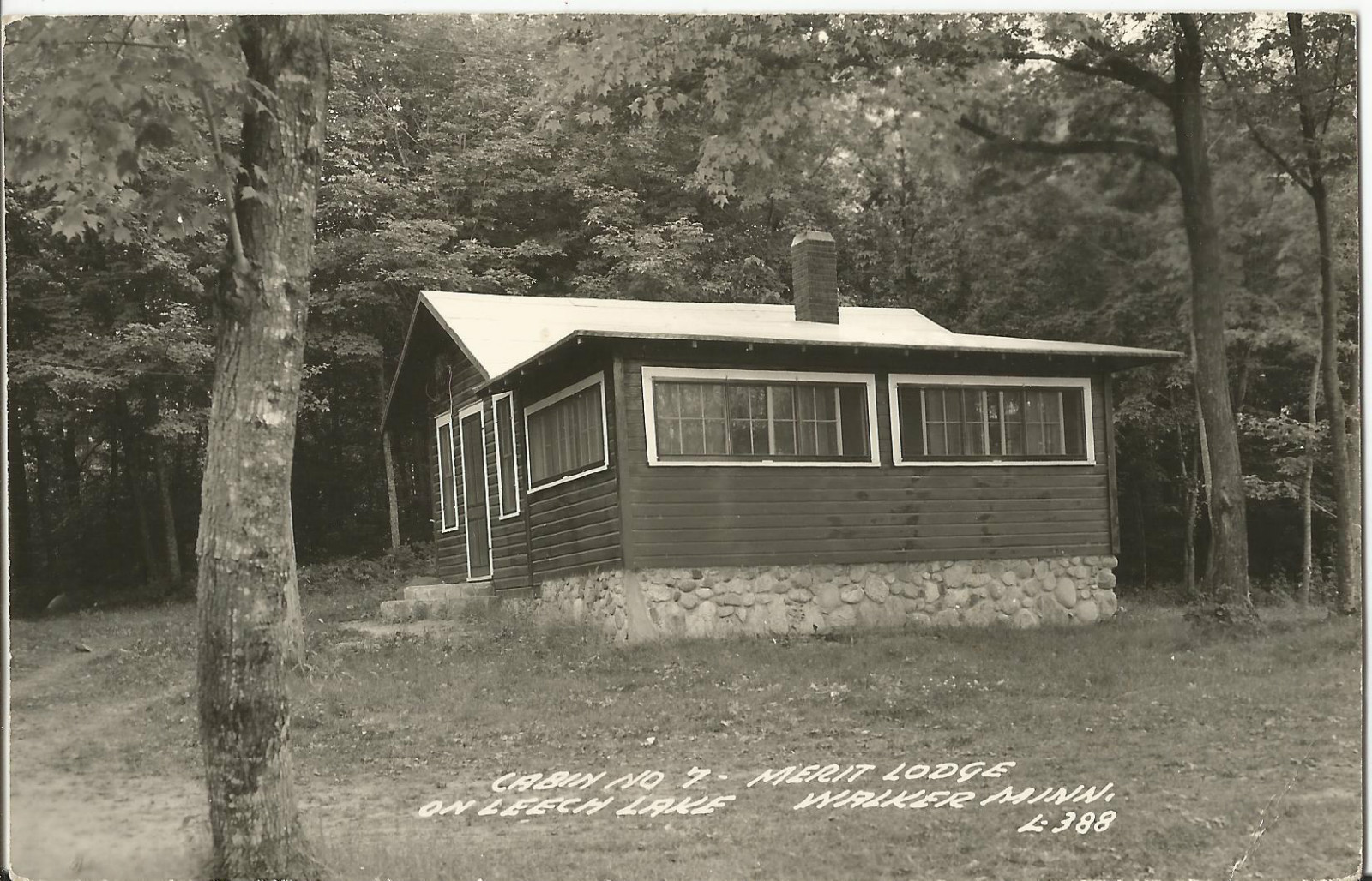Old Leech Lake Resorts: Merit Lodge