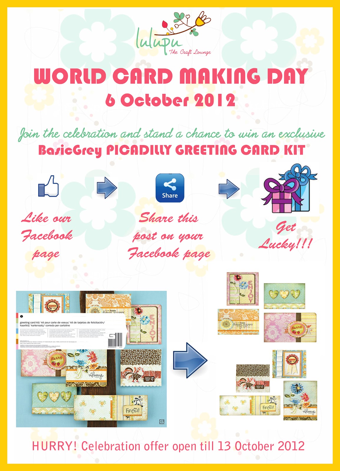 Lulupu - The Craft Lounge: Happy World Card Making Day!