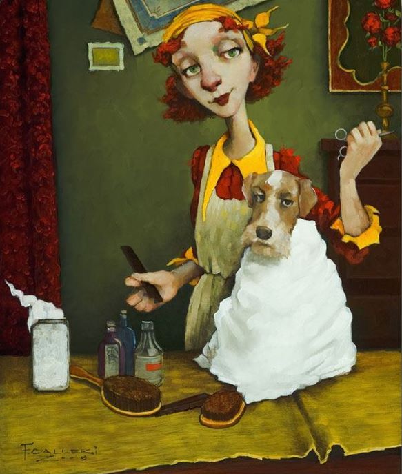 Fred Calleri, 1964 | Romantic Figurative painter | Tutt'Art@ | Pittura ...