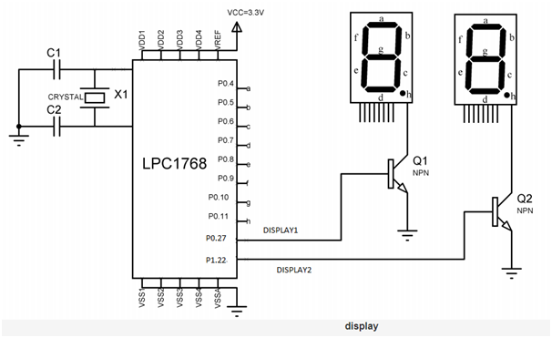 7 Segment Led Interface