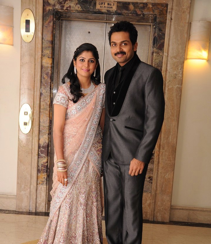 Latest Film News Online, Actress Photo Gallery: Karthi's Reception ...