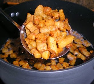 The Spices Of Life . . .: Tép Mỡ (Fried Pork Fat)