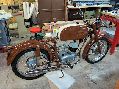 BZ's BMW Isetta 300's: 1967 Wards Riverside 125 (Benelli Cobra)
