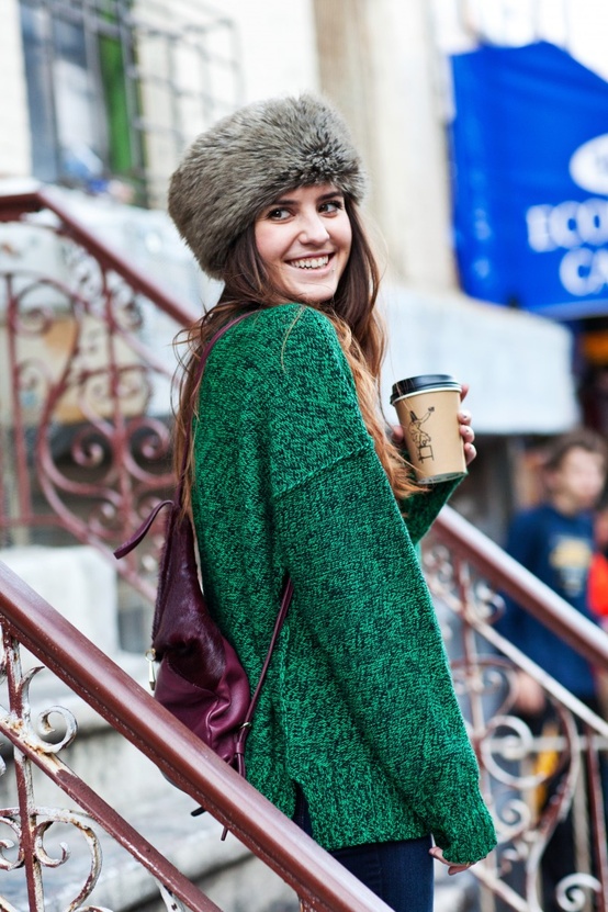 LOVELY + RUST: A FUR HAT