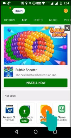 How to transfer file from Smartphone Xender to Web browser Pc. - T-tech ...