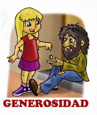 LOS VALORES ÉTICOS Y MORALES: La Generosidad