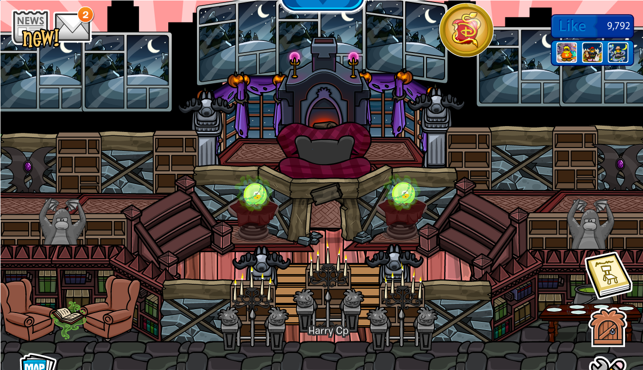 Club Penguin Igloo Ideas: House Igloos