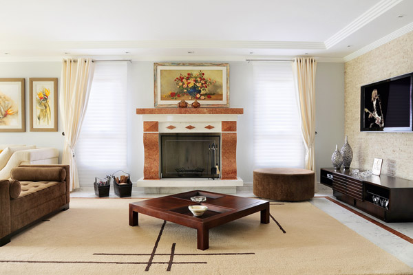 Salas Color Tierra | Ideas para decorar, diseñar y mejorar tu casa.