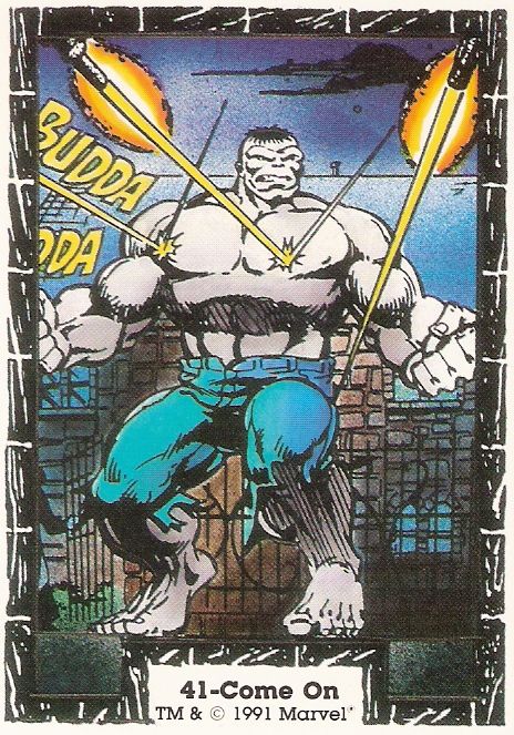 Cracked Magazine and Others: Incredible Hulk Trading Cards 1991
