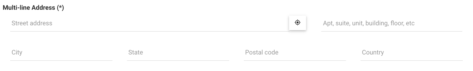 Rethink Workflow Support: Address Control