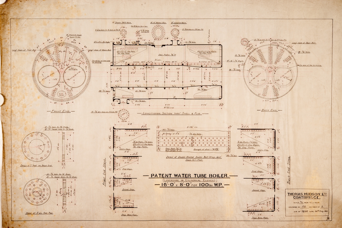 Engineering History at Summerlee: Boiler Shell Machine