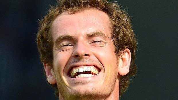 Tennis Players A2Z: Andy Murray Funny 2014