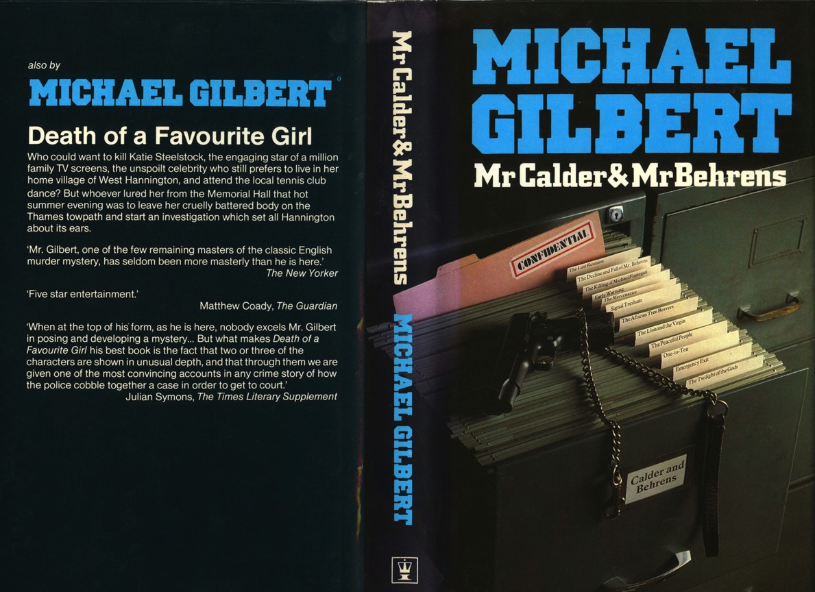 Existential Ennui: Michael Gilbert Joins British Thriller Book Cover Design of the 1970s and 1980s