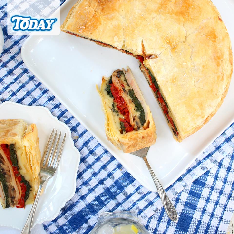 In en om die huis: Layered Pie