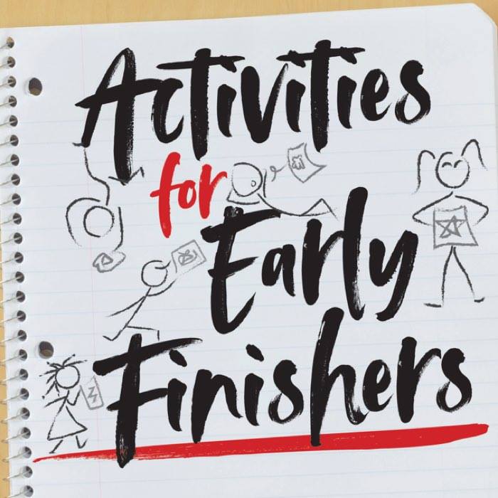 Tales from the Traveling Art Teacher!: Ideas for Early Finishers