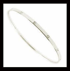 White Gold Bangles Designs Pictures - fashion world