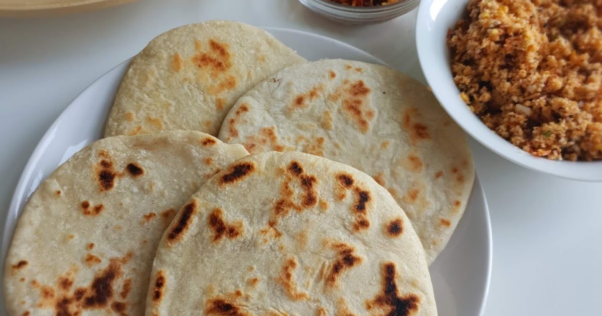Sri Lankan Coconut Roti (Pol Roti) - Shana's Kitchen