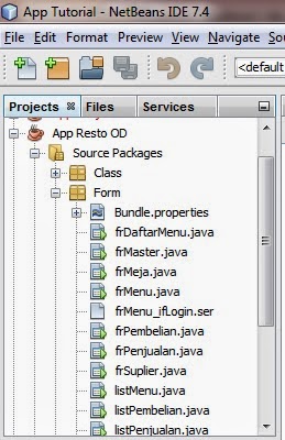 Manajemen Root Package NetBeans - Ogat Dezaign