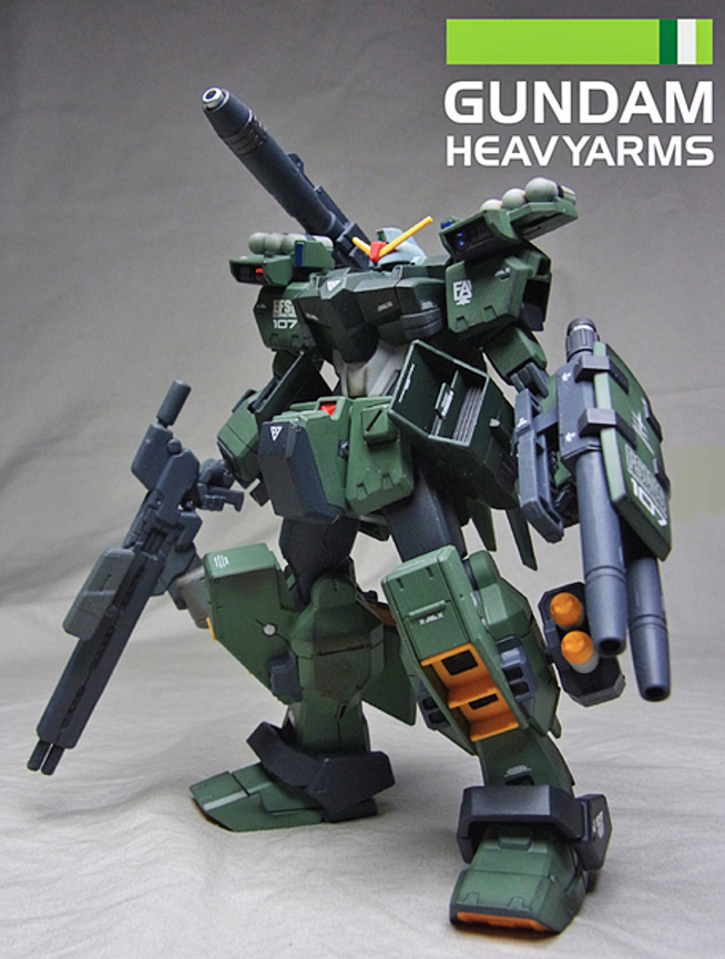 GUNDAM GUY: HG 1/144 Heavyarms Gundam - Custom Build