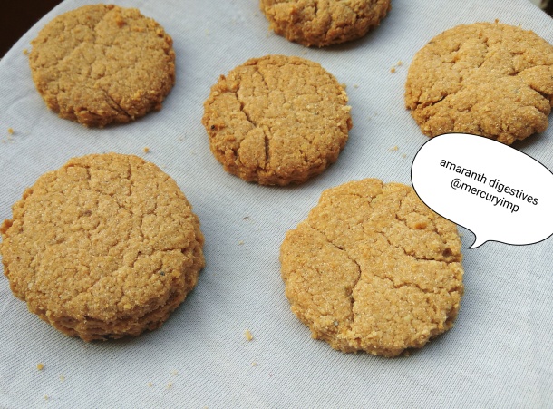 Crunchy Amaranth Cookies: Gluten Free Digestives | Amaranth Biscuits Recipe