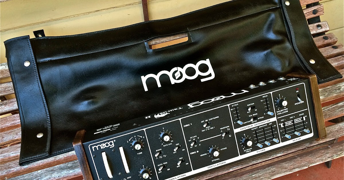 MATRIXSYNTH: VINTAGE Moog Taurus II Bass Synthesizer w/ Pedals & Vinyl ...