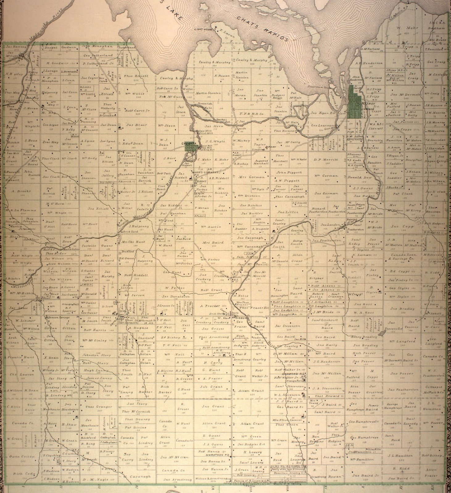 Dualsport Diary: Exploration: Mohr's Road, Fitzroy Township (Updated)