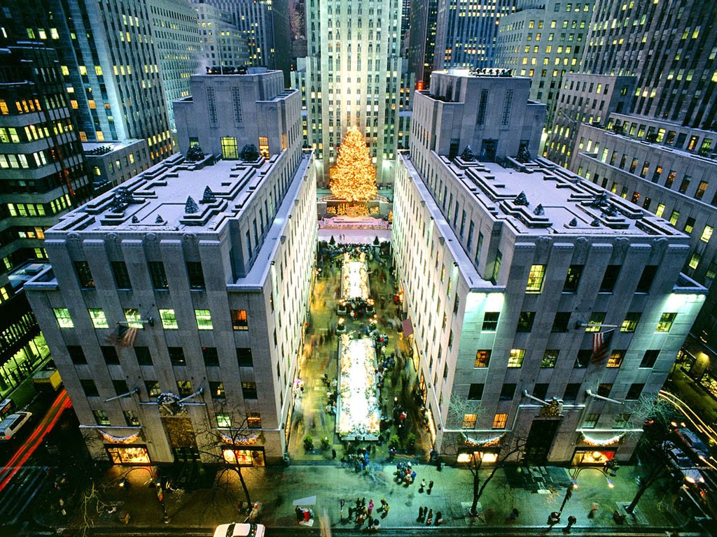 COMPLEJO DE EDIFICIOS ROCKEFELLER CENTER ~ MARAVILLAS DE LA INGENIERIA