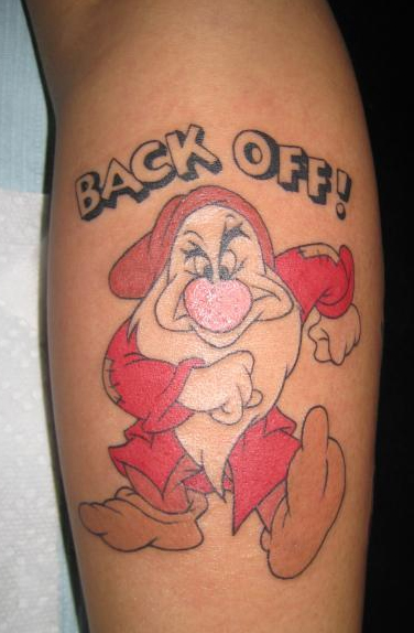Filmic Light - Snow White Archive: Grumpy Tattoos (plus Dopey & Happy ...