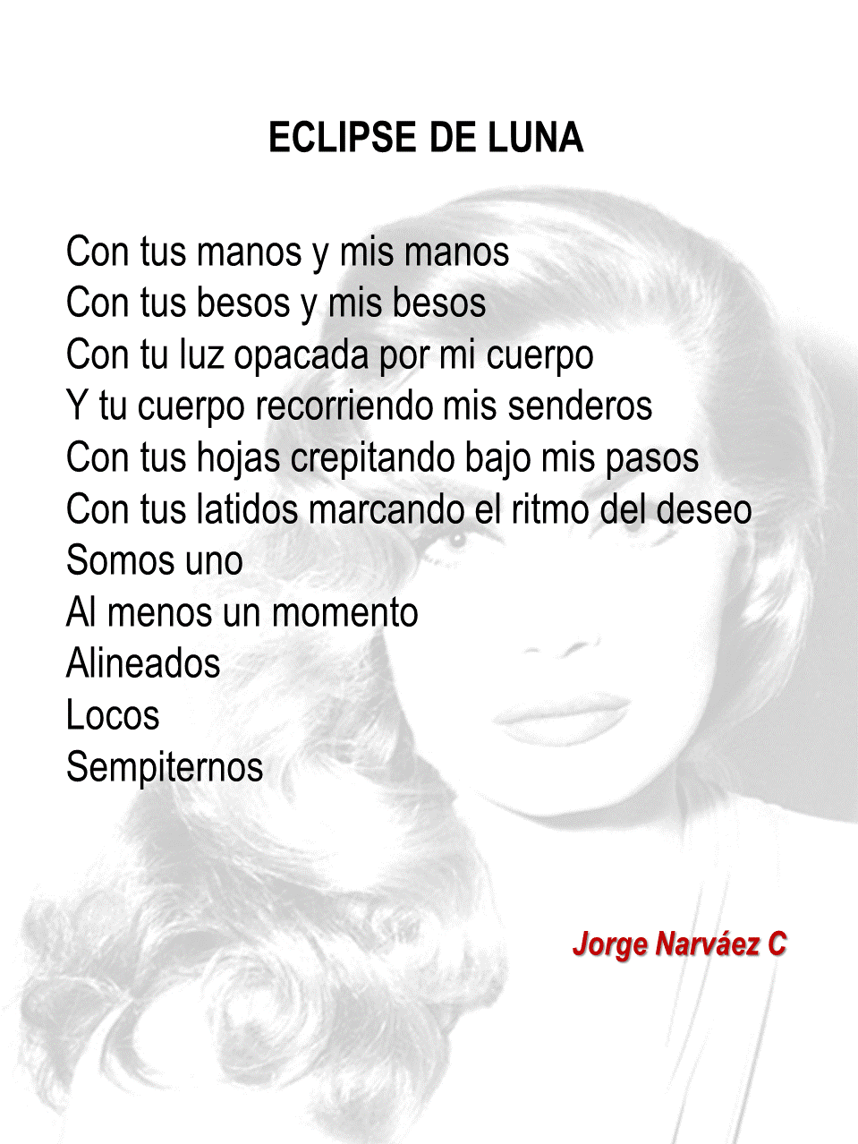 Poema Sol E Lua Eclipse - LIBRAIN