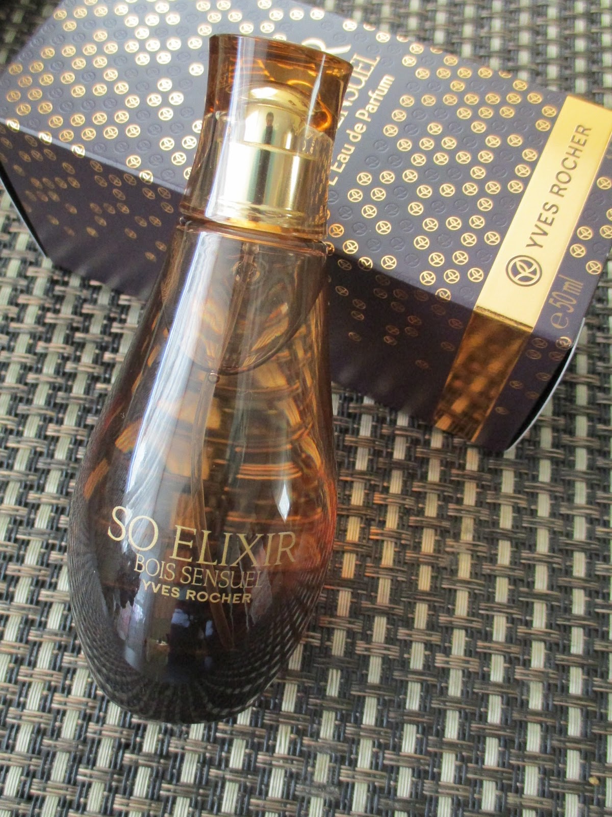 Moje recenzje kosmetyków Yves Rocher : Woda perfumowana So Elixir Bois Sensuel 50 ml