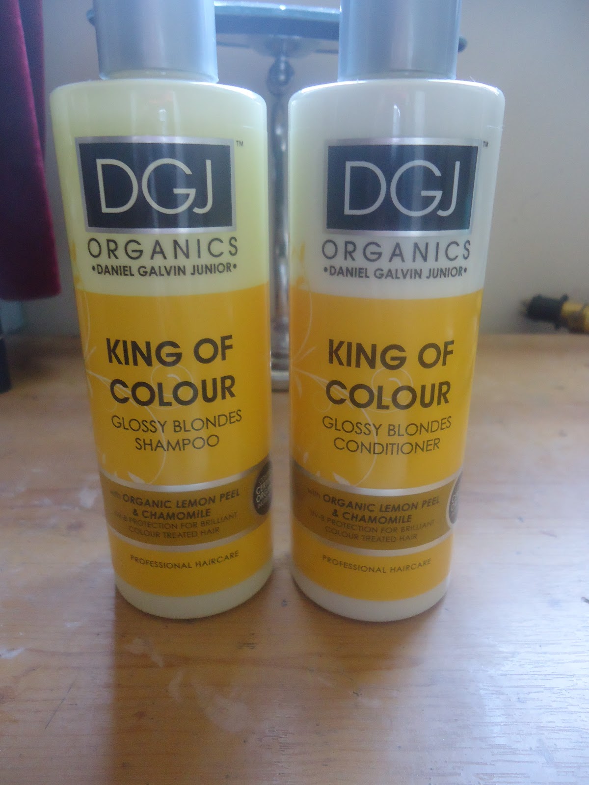 Emily Ann Beauty: DGJ Organics King Of Colour Glossy Blondes Shampoo ...