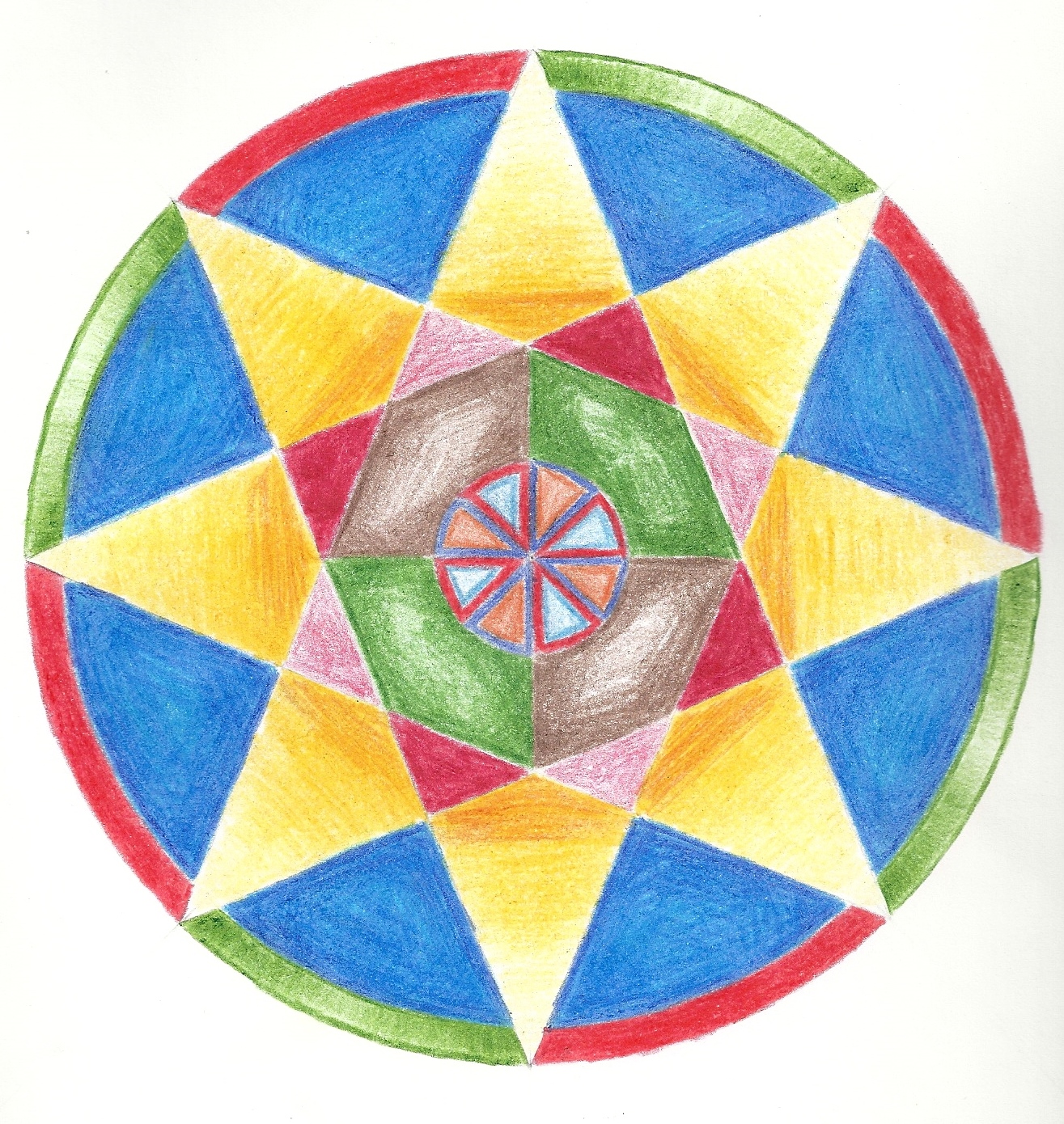 EDUCACIÓN PLÁSTICA Y VISUAL: POLÍGONOS ESTRELLADOS