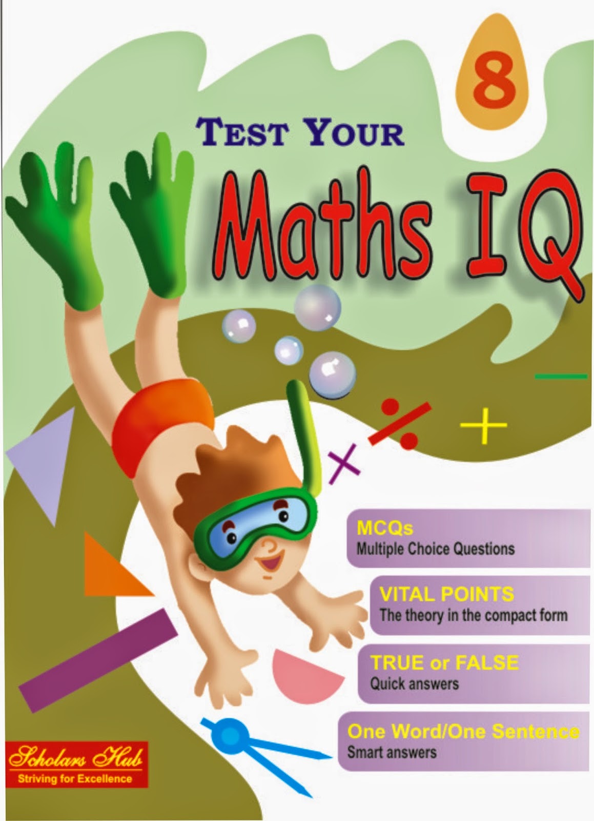 Test Your Maths IQ Books Class VI TO X MOST POPULAR BOOK For MATHS