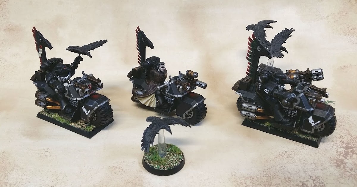 Old School Gaming: Ravenwing Sergeant Progress