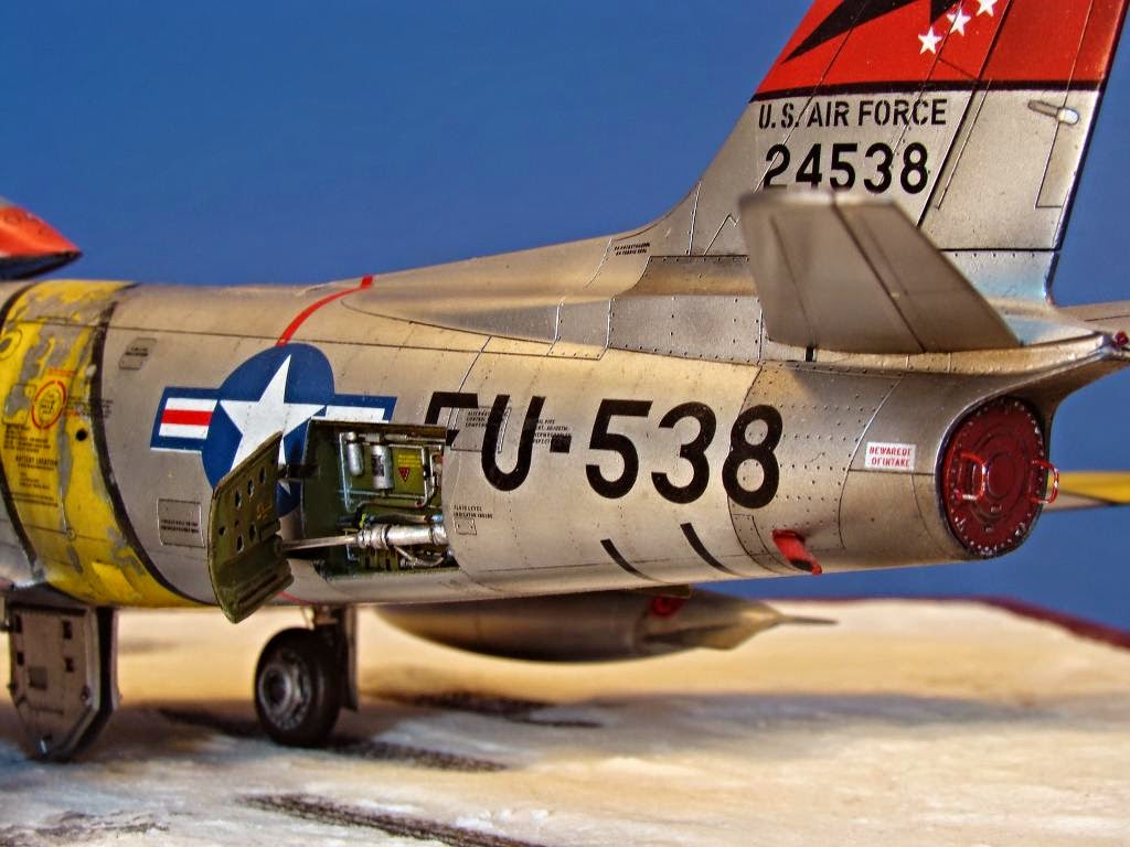 Istvan Michalko's scale models: F-86F Sabre - Revell, 1/48 - 2/2 Finished!