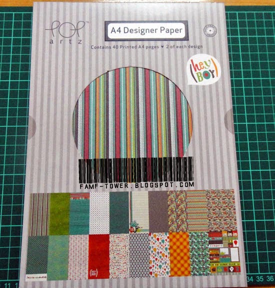 Kertas Cantik untuk Kraf Kertas - PopArtz A4 Designer Papers ~ From ...