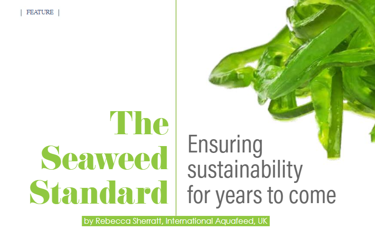The Aquaculturists: The Seaweed Standard: Ensuring sustainability for ...
