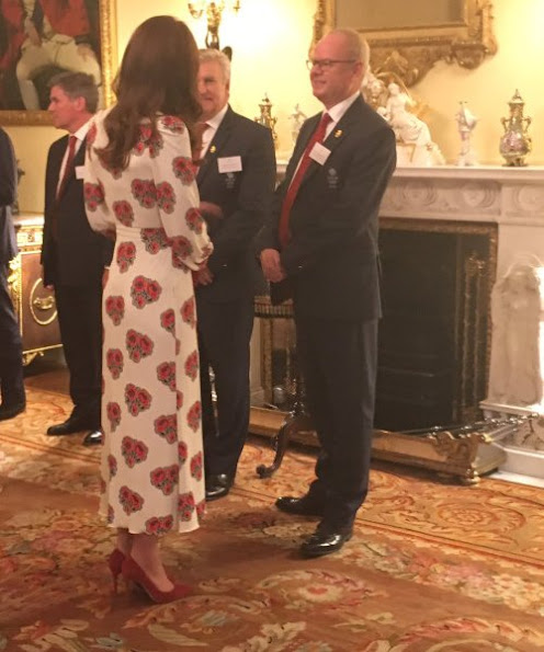 Queen Elizabeth Held A Reception For Olympics Teams