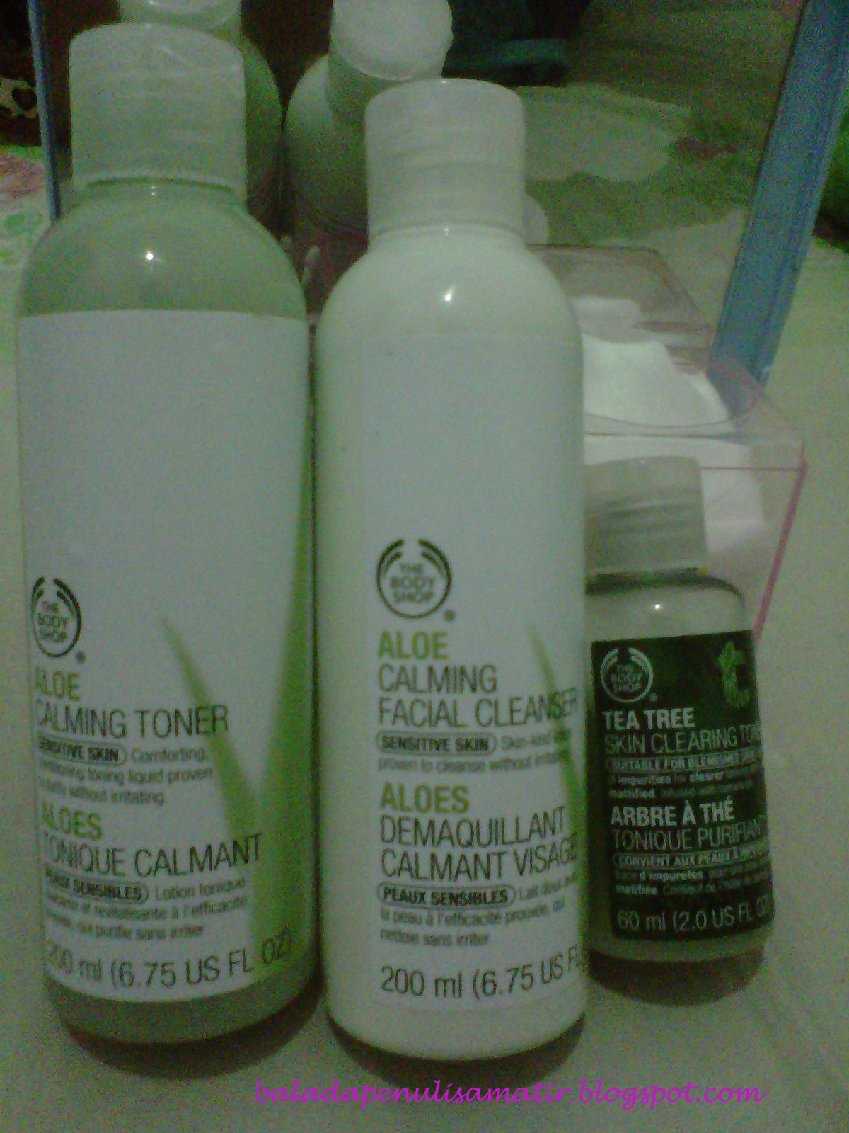 Beauty Talks: The Body Shop Aloe Calming Facial Cleanser and Aloe ...