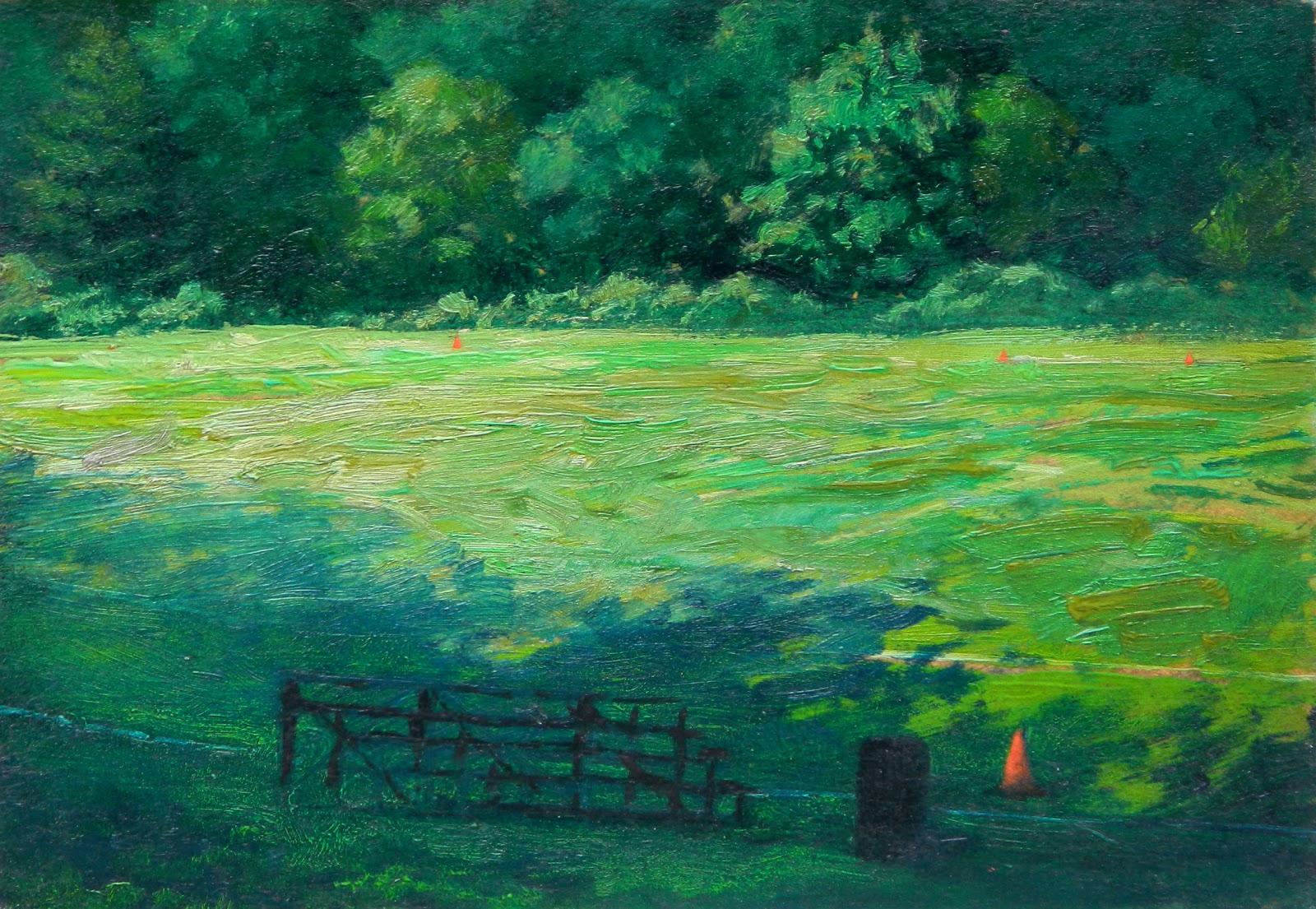 Wm Cook Fine Art: The Soccer Field