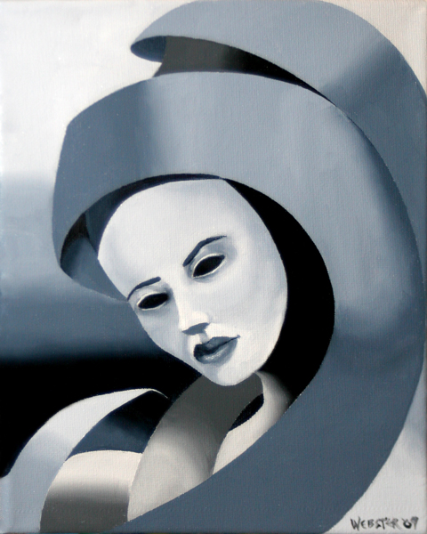 DAILY PAINTERS MARKETPLACE: Mark Webster - Gray Matter #1 - Abstract ...